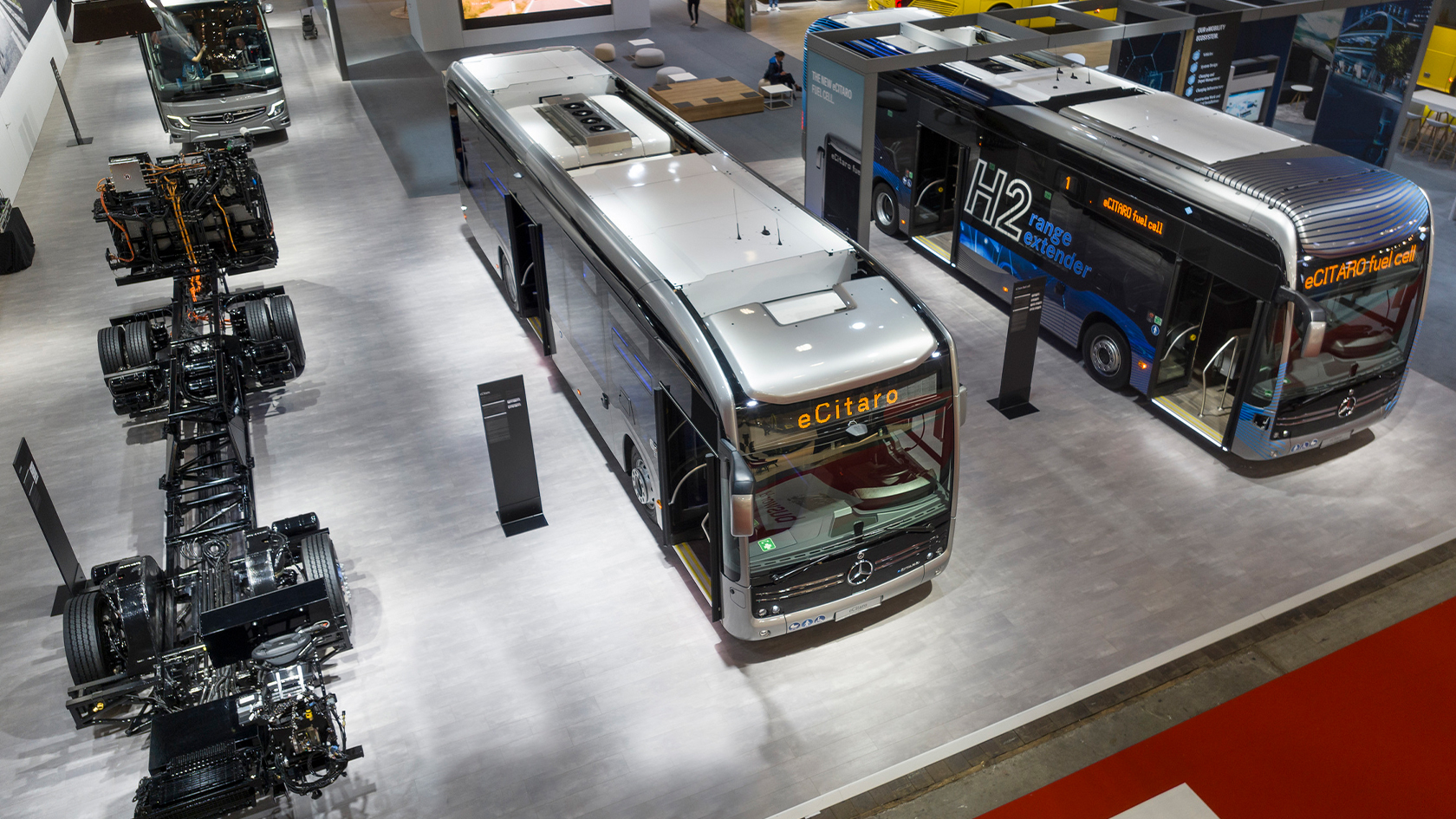 Omnibus Magazine: Impressive showcase at Busworld 2023. – Mercedes-Benz Buses